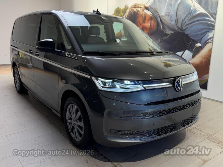 Pelēks Volkswagen Multivan 2026 Viljandi, ar dzinēja tilpumu 2.00 L un nobraukumu 1 tūkst. km par 64734 €, foto 1 vietnē AUTOMOTO.COM.LV