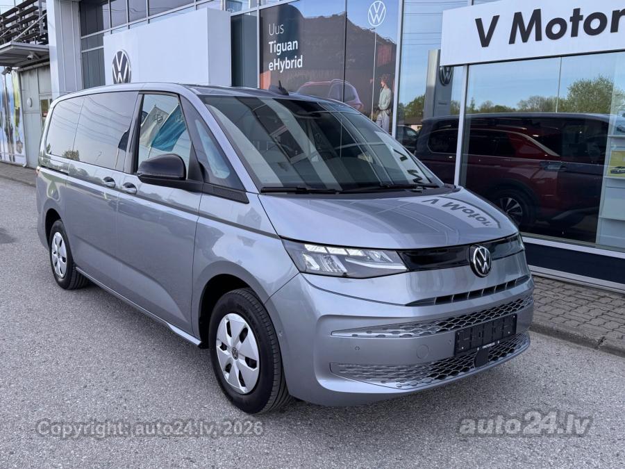 Grey Volkswagen Multivan 2026 in Viljandi, with an engine capacity of 2.00 L and mileage of 1 thousand km for 56990 €, photo 3 on AUTOMOTO.COM.LV