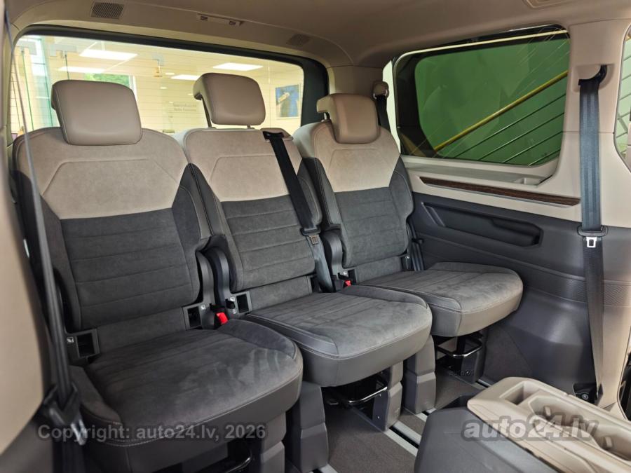 Grey Volkswagen Multivan 2026 in Johvi, with an engine capacity of 2.00 L and mileage of 0 thousand km for 69882 €, photo 7 on AUTOMOTO.COM.LV