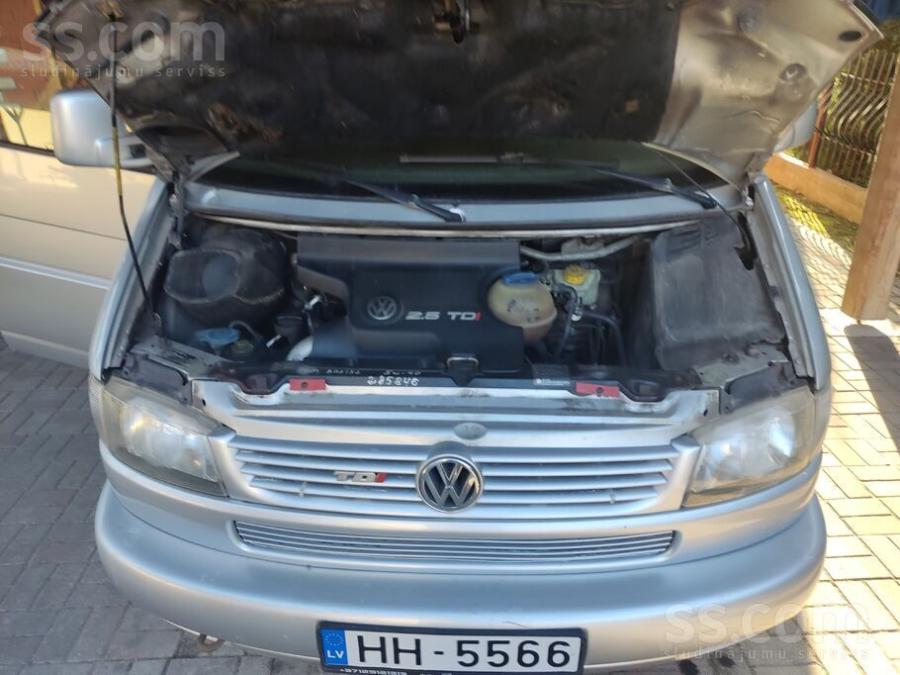 Volkswagen Multivan 2000 Ogre, ar dzinēja tilpumu 2.50 L un nobraukumu 283 tūkst. km par 4450 €, foto 3 vietnē AUTOMOTO.COM.LV
