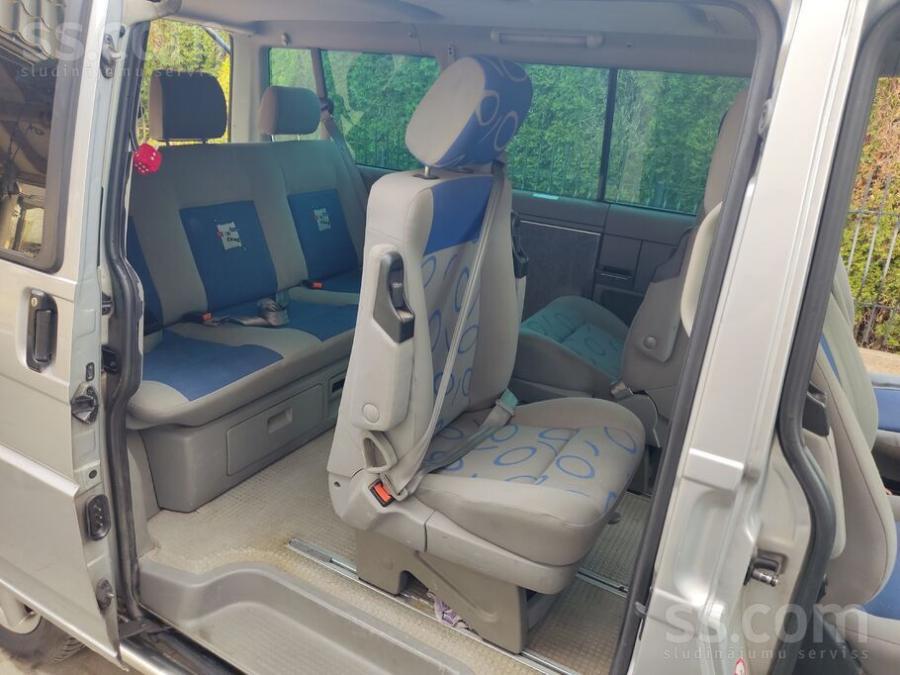 Volkswagen Multivan 2000 Ogre, ar dzinēja tilpumu 2.50 L un nobraukumu 283 tūkst. km par 4450 €, foto 6 vietnē AUTOMOTO.COM.LV