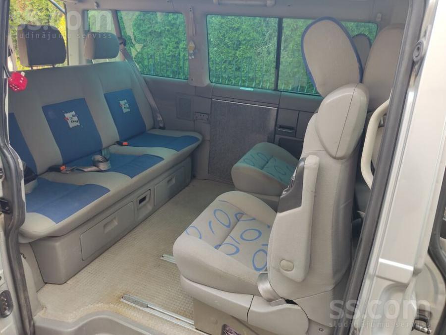 Volkswagen Multivan 2000 Ogre, ar dzinēja tilpumu 2.50 L un nobraukumu 283 tūkst. km par 4450 €, foto 7 vietnē AUTOMOTO.COM.LV