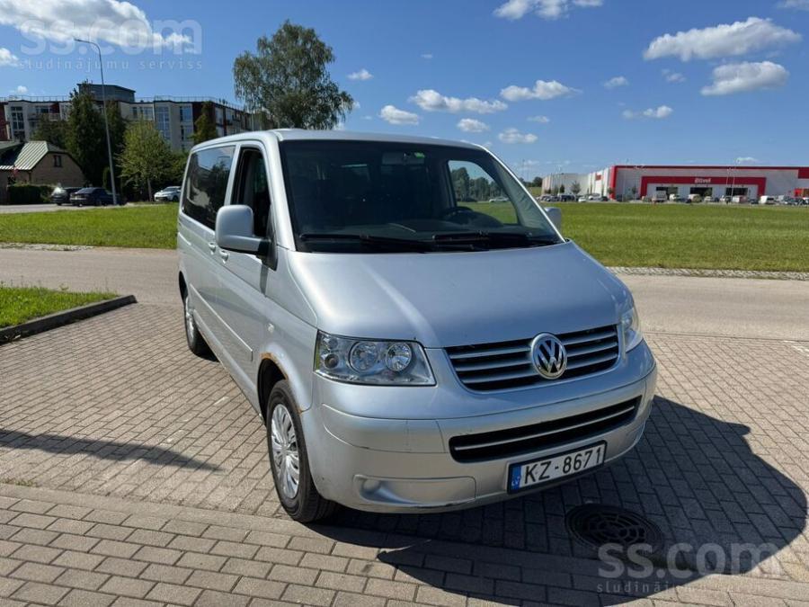 Volkswagen Multivan 2005 Rīga, ar dzinēja tilpumu 2.50 L un nobraukumu 323 tūkst. km par 4980 €, foto 1 vietnē AUTOMOTO.COM.LV