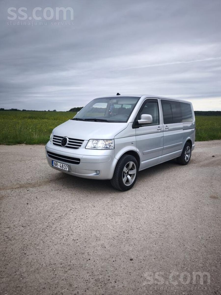 Volkswagen Multivan 2006 Saldus, ar dzinēja tilpumu 2.50 L un nobraukumu 301 tūkst. km par 5650 €, foto 1 vietnē AUTOMOTO.COM.LV
