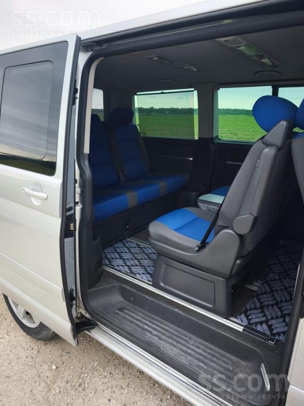 Volkswagen Multivan 2006 in Saldus, with an engine capacity of 2.50 L and mileage of 301 thousand km for 5650 €, photo 5 on AUTOMOTO.COM.LV
