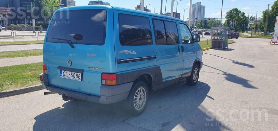 Фольксваген Мультиван 1992 в Рига, объемом двигателя 1.90 л и пробегом 325 тыс. км за 3850 €, фото 1 на AUTOMOTO.COM.LV