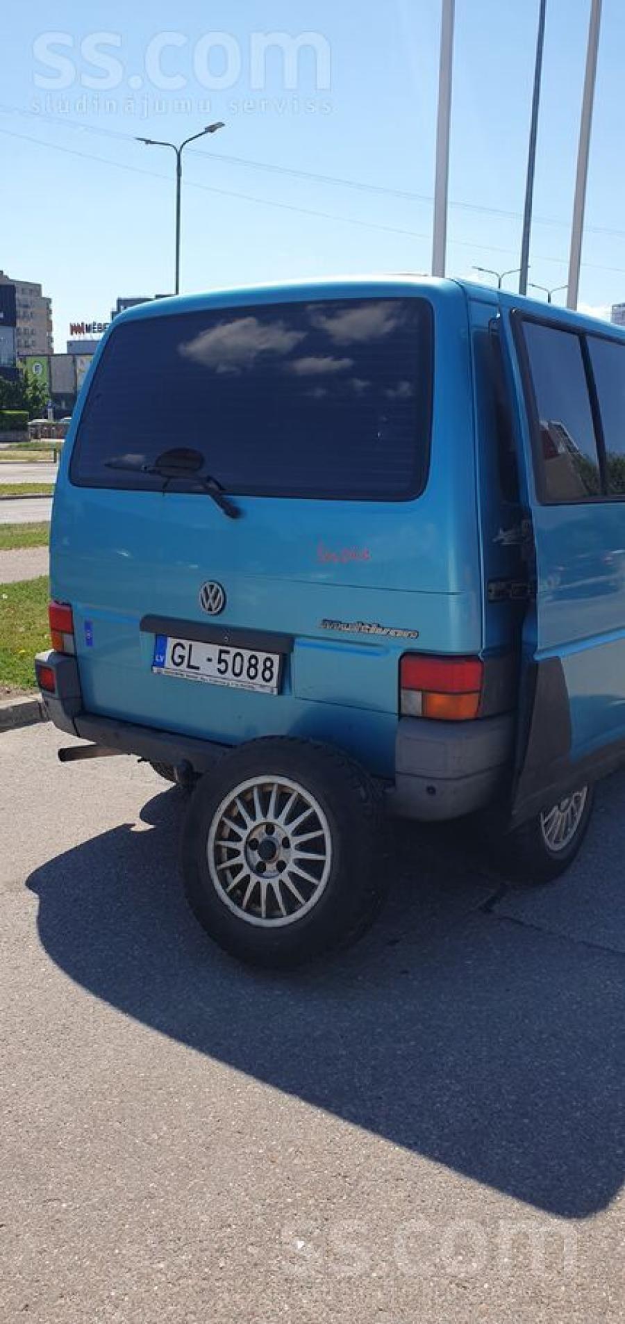 Фольксваген Мультиван 1992 в Рига, объемом двигателя 1.90 л и пробегом 325 тыс. км за 3850 €, фото 7 на AUTOMOTO.COM.LV