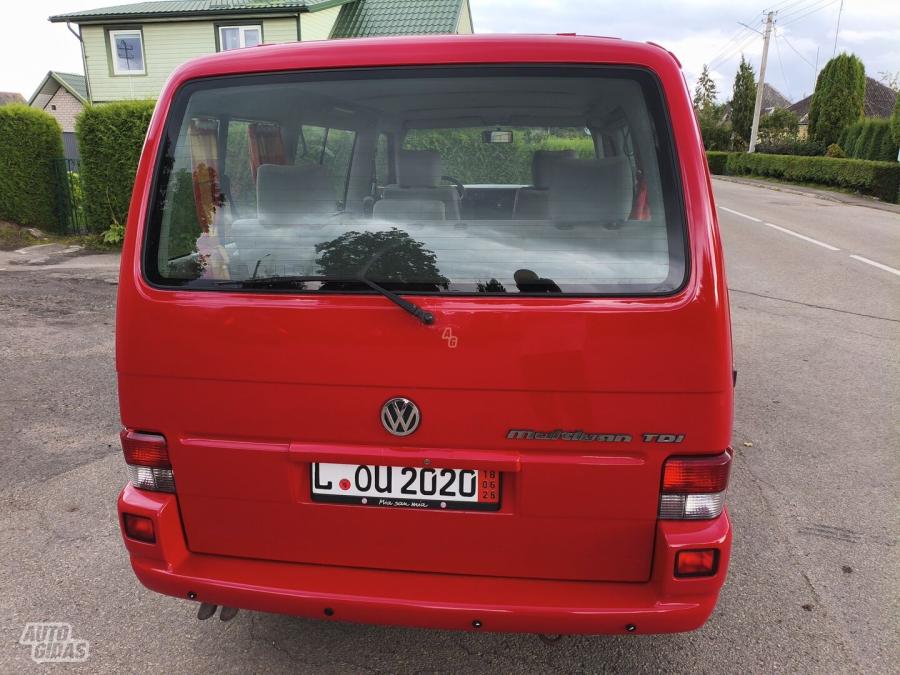 Volkswagen Multivan 1997 Joniškis, ar dzinēja tilpumu 2.50 L un nobraukumu 331 tūkst. km par 4444 €, foto 19 vietnē AUTOMOTO.COM.LV