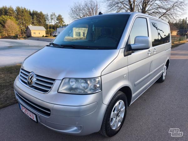 Volkswagen Multivan 2006 Druskininkai, ar dzinēja tilpumu 2.50 L un nobraukumu 322 tūkst. km par 5650 €, foto 2 vietnē AUTOMOTO.COM.LV