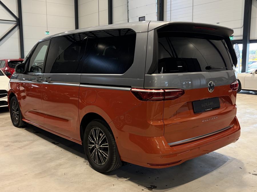 Orange Volkswagen Multivan 2022 in Riga, with an engine capacity of 2.00 L and mileage of 86 thousand km for 39700 €, photo 6 on AUTOMOTO.COM.LV