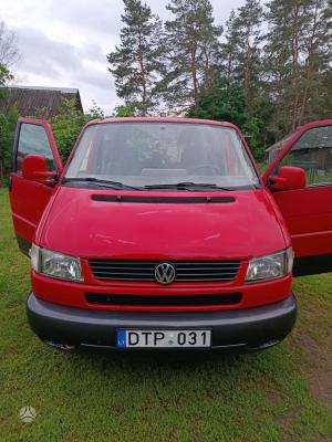 Red Volkswagen Multivan 1996 in Druskininkai, with an engine capacity of 1.90 L and mileage of 537 thousand km for 2200 €, photo  on AUTOMOTO.COM.LV