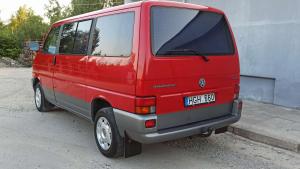 Красный Фольксваген Мультиван 1997 в Пакруойис, объемом двигателя 2.50 л и пробегом 445 тыс. км за 4800 €, фото 8 на AUTOMOTO.COM.LV