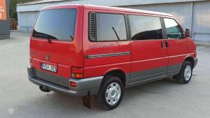 Красный Фольксваген Мультиван 1997 в Пакруойис, объемом двигателя 2.50 л и пробегом 445 тыс. км за 4800 €, фото 10 на AUTOMOTO.COM.LV