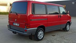 Красный Фольксваген Мультиван 1997 в Пакруойис, объемом двигателя 2.50 л и пробегом 445 тыс. км за 4800 €, фото 14 на AUTOMOTO.COM.LV