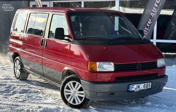 Sarkans Volkswagen Multivan 1996 Radviliškis, ar dzinēja tilpumu 2.40 L un nobraukumu 358 tūkst. km par 3650 €, foto 2 vietnē AUTOMOTO.COM.LV