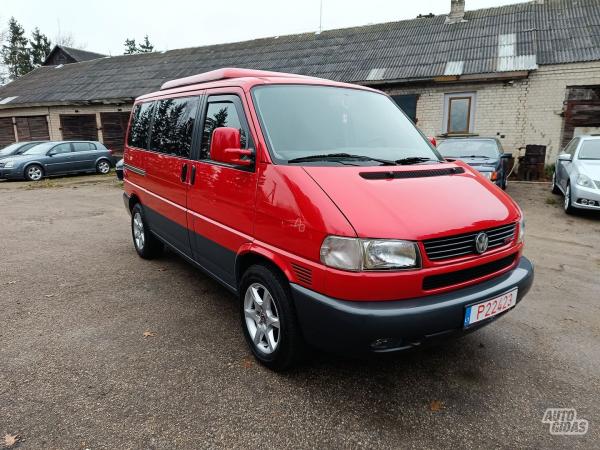 Red Volkswagen Multivan 1996 in Sirvintos, with an engine capacity of 2.50 L and mileage of 351 thousand km for 7999 €, photo 3 on AUTOMOTO.COM.LV