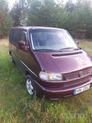 Sarkans Volkswagen Multivan 1996 Daugavpils, ar dzinēja tilpumu 2.50 L un nobraukumu 397 tūkst. km par 6000 €, foto 3 vietnē AUTOMOTO.COM.LV
