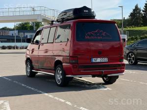 Sarkans Volkswagen Multivan 1997 Rēzekne, ar dzinēja tilpumu 2.50 L un nobraukumu 461 tūkst. km par 11000 €, foto 9 vietnē AUTOMOTO.COM.LV