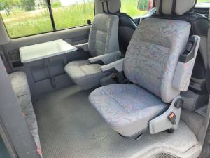 Red Volkswagen Multivan 1997 in Madona, with an engine capacity of 2.50 L and mileage of 361 thousand km for 2600 €, photo 12 on AUTOMOTO.COM.LV