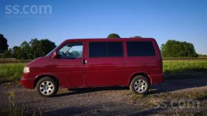 Sarkans Volkswagen Multivan 1997 Jēkabpils, ar dzinēja tilpumu 2.50 L un nobraukumu 440 tūkst. km par 4500 €, foto 4 vietnē AUTOMOTO.COM.LV