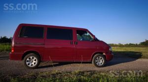 Sarkans Volkswagen Multivan 1997 Jēkabpils, ar dzinēja tilpumu 2.50 L un nobraukumu 440 tūkst. km par 4500 €, foto 5 vietnē AUTOMOTO.COM.LV
