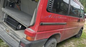 Красный Фольксваген Мультиван 1997 в Вильнюс, объемом двигателя 2.50 л и пробегом 490 тыс. км за 2200 €, фото 6 на AUTOMOTO.COM.LV