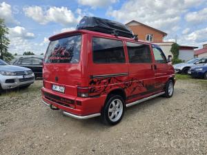 Red Volkswagen Multivan 1997 in Rezekne, with an engine capacity of 2.50 L and mileage of 0 thousand km for 5850 €, photo 5 on AUTOMOTO.COM.LV