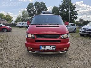 Red Volkswagen Multivan 1997 in Rezekne, with an engine capacity of 2.50 L and mileage of 0 thousand km for 5850 €, photo 7 on AUTOMOTO.COM.LV