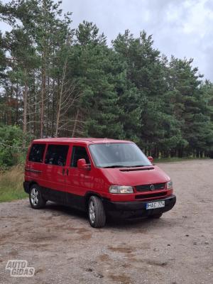 Sarkans Volkswagen Multivan 1997 Klaipėda, ar dzinēja tilpumu 2.50 L un nobraukumu 283 tūkst. km par 3100 €, foto 3 vietnē AUTOMOTO.COM.LV