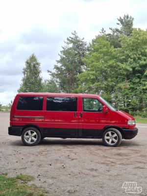 Sarkans Volkswagen Multivan 1997 Klaipėda, ar dzinēja tilpumu 2.50 L un nobraukumu 283 tūkst. km par 3100 €, foto 4 vietnē AUTOMOTO.COM.LV