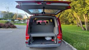 Red Volkswagen Multivan 1999 in Riga, with an engine capacity of 2.50 L and mileage of 0 thousand km for 2990 €, photo 3 on AUTOMOTO.COM.LV