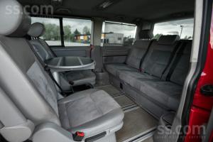 Sarkans Volkswagen Multivan 2004 Tukums, ar dzinēja tilpumu 2.50 L un nobraukumu 0 tūkst. km par 8990 €, foto 16 vietnē AUTOMOTO.COM.LV