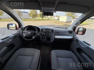 Red Volkswagen Multivan 2008 in Riga, with an engine capacity of 2.00 L and mileage of 227 thousand km for 8900 €, photo 10 on AUTOMOTO.COM.LV