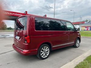 Red Volkswagen Multivan 2021 in Riga, with an engine capacity of 2.00 L and mileage of 105 thousand km for 39000 €, photo 4 on AUTOMOTO.COM.LV
