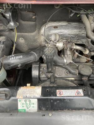 Sarkans Volkswagen Multivan 1995 Rīga, ar dzinēja tilpumu 1.90 L un nobraukumu 425 tūkst. km par 3300 €, foto 10 vietnē AUTOMOTO.COM.LV