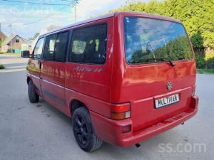 Красный Фольксваген Мультиван 1997 в Даугавпилс, объемом двигателя 1.90 л и пробегом 754 тыс. км за 2650 €, фото 4 на AUTOMOTO.COM.LV