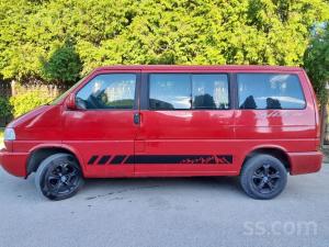 Красный Фольксваген Мультиван 1997 в Даугавпилс, объемом двигателя 1.90 л и пробегом 754 тыс. км за 2650 €, фото 5 на AUTOMOTO.COM.LV