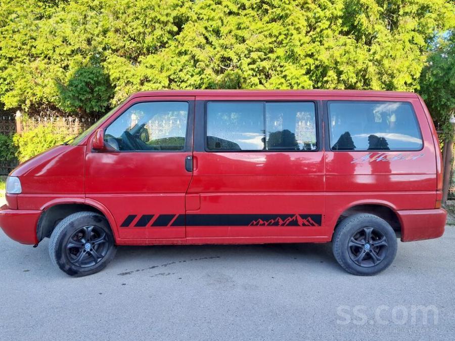 Красный Фольксваген Мультиван 1997 в Даугавпилс, объемом двигателя 1.90 л и пробегом 754 тыс. км за 2650 €, фото 5 на AUTOMOTO.COM.LV