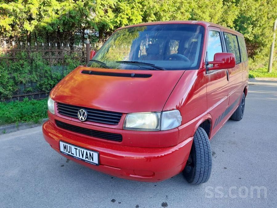 Красный Фольксваген Мультиван 1997 в Даугавпилс, объемом двигателя 1.90 л и пробегом 754 тыс. км за 2650 €, фото 6 на AUTOMOTO.COM.LV