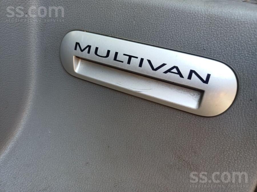 Sarkans Volkswagen Multivan 2007 Rīga, ar dzinēja tilpumu 2.50 L un nobraukumu 201 tūkst. km par 6400 €, foto 23 vietnē AUTOMOTO.COM.LV