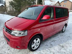Sarkans Volkswagen Multivan 2013 Viļņa, ar dzinēja tilpumu 1.97 L un nobraukumu 297 tūkst. km par 15700 €, foto 4 vietnē AUTOMOTO.COM.LV