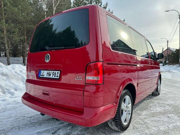 Sarkans Volkswagen Multivan 2013 Viļņa, ar dzinēja tilpumu 1.97 L un nobraukumu 297 tūkst. km par 15700 €, foto 6 vietnē AUTOMOTO.COM.LV