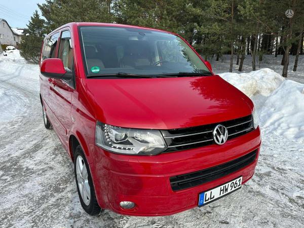 Sarkans Volkswagen Multivan 2013 Viļņa, ar dzinēja tilpumu 1.97 L un nobraukumu 297 tūkst. km par 15700 €, foto 9 vietnē AUTOMOTO.COM.LV