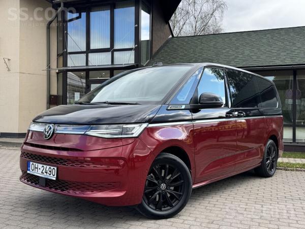 Sarkans Volkswagen Multivan 2023 Tukums, ar dzinēja tilpumu 2.00 L un nobraukumu 33 tūkst. km par 55950 €, foto 1 vietnē AUTOMOTO.COM.LV