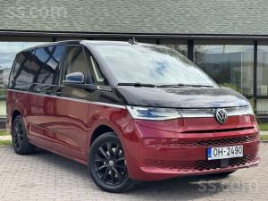 Red Volkswagen Multivan 2023 in Tukums, with an engine capacity of 2.00 L and mileage of 33 thousand km for 54950 €, photo 5 on AUTOMOTO.COM.LV
