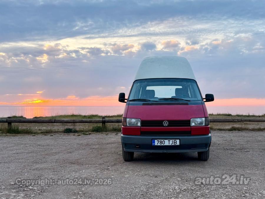 Красный Фольксваген Мультиван 1993 в Таллин, объемом двигателя 1.90 л и пробегом 390 тыс. км за 7700 €, фото 3 на AUTOMOTO.COM.LV