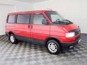 Red Volkswagen Multivan 1995 in Tallinn, with an engine capacity of 2.50 L and mileage of 258 thousand km for 1699 €, photo  on AUTOMOTO.COM.LV