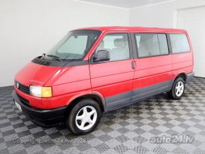 Red Volkswagen Multivan 1995 in Tallinn, with an engine capacity of 1.90 L and mileage of 266 thousand km for 1999 €, photo 3 on AUTOMOTO.COM.LV