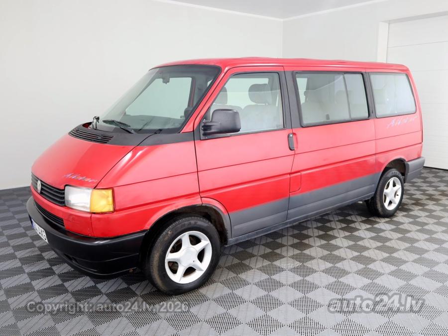 Red Volkswagen Multivan 1995 in Tallinn, with an engine capacity of 1.90 L and mileage of 266 thousand km for 1999 €, photo 3 on AUTOMOTO.COM.LV