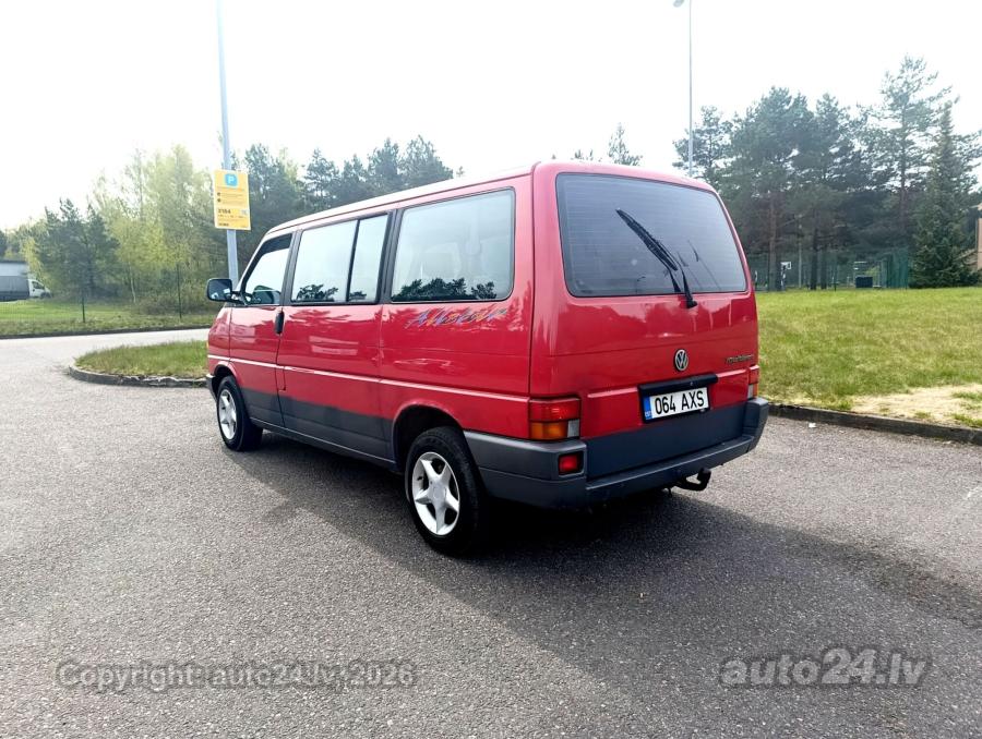Красный Фольксваген Мультиван 1995 в Таллин, объемом двигателя 1.90 л и пробегом 267 тыс. км за 2999 €, фото 5 на AUTOMOTO.COM.LV